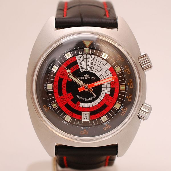 Vintage Fortis Marinemaster Super-Compressor Diver Automatic Gents ...