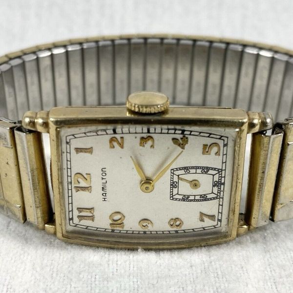 Vintage Hamilton 17 Jewel 10K Gold Filled Manual Watch Runs Well | WatchCharts Marketplace