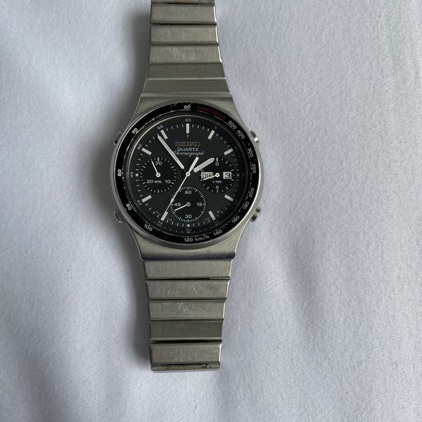 Seiko Vintage Quartz Chronograph 7A-38 7010 | WatchCharts Marketplace