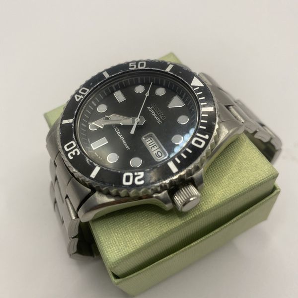 Vintage SEIKO Divers Black 7S26-0040 SKX031 Automatic Mens Watch ...