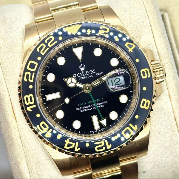 | LOCAL AD | 2010 Rolex GMT Master II Full Yellow Gold 18k Oyster ...