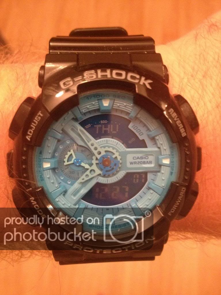 FS Only: Casio G-Shock GA-110B Blue Dial! ONLY $89 SHIPPED ...