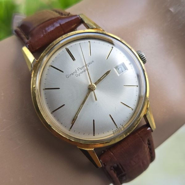 Vintage Girard-Perregaux Gyromatic watch men's automatic watch swiss ...