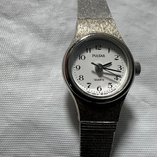 seiko pulsar,vintage womenâ s watch,V811-0340, Japan, easy reader,W ...