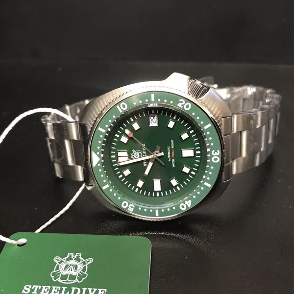 STEELDIVE 1970 6105 HULK CAPTAIN WILLARD 200MÂ DIVE WATCH, SEIKO NH35 ...