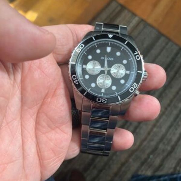 Bulova Sport Chronograph 98A154 Mens Watch | WatchCharts Marketplace