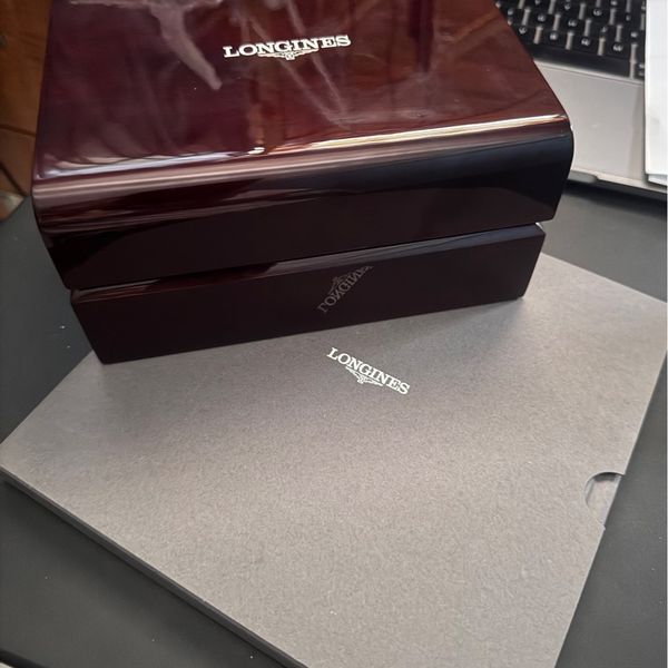 Longines spirit watch box and booklet | WatchCharts Marketplace