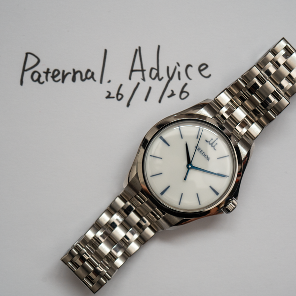 [WTS] Credor “Baby Eichi” Kuon GCLX999. Porcelain Dial, Heat Blued ...