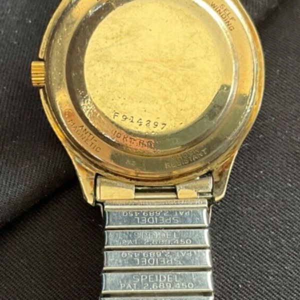 Vintage BULOVA Man's Wristwatch 23j, self-Winding, 10kRG Plate/ not ...