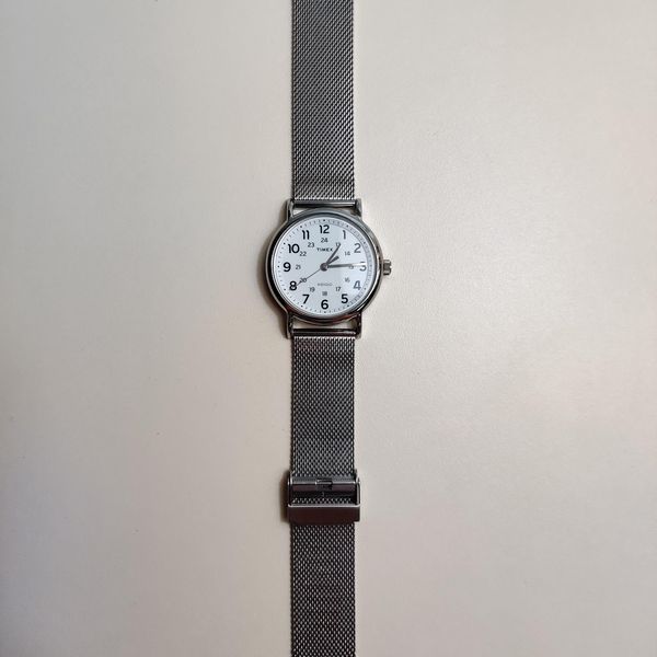 [WTS] Timex Weekender 38mm White Dial on Mesh Bracelet | WatchCharts ...