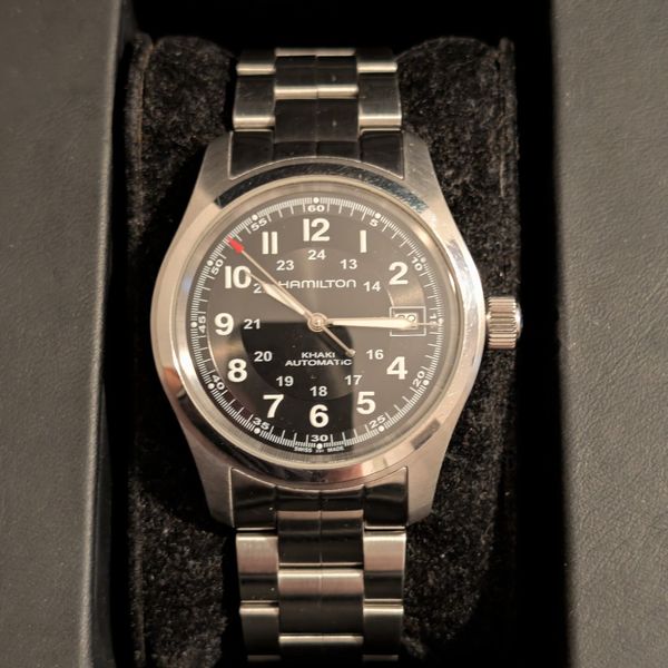 Hamilton Khaki Field H70455133 ETA Automatic Date 38mm Men's Watch With ...