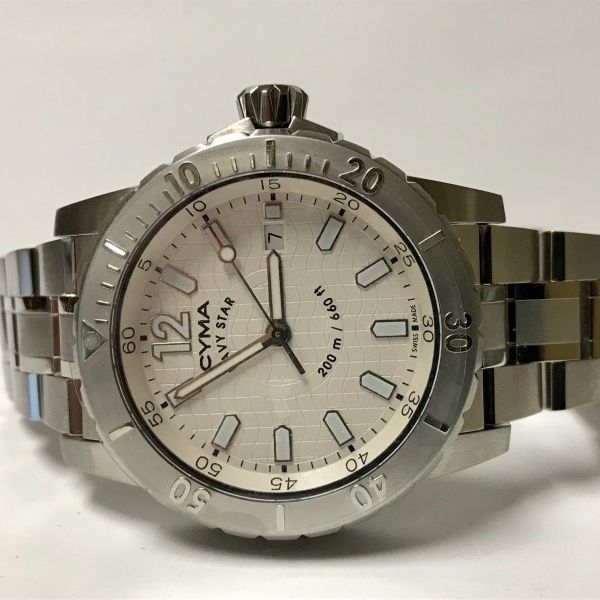 FS: Cyma Navy Star Diver NOS | WatchCharts Marketplace