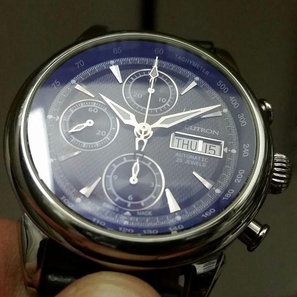 FS: Bulova Valjoux 7750 Chronograph Accutron Gemini Day/Date C899183 ...