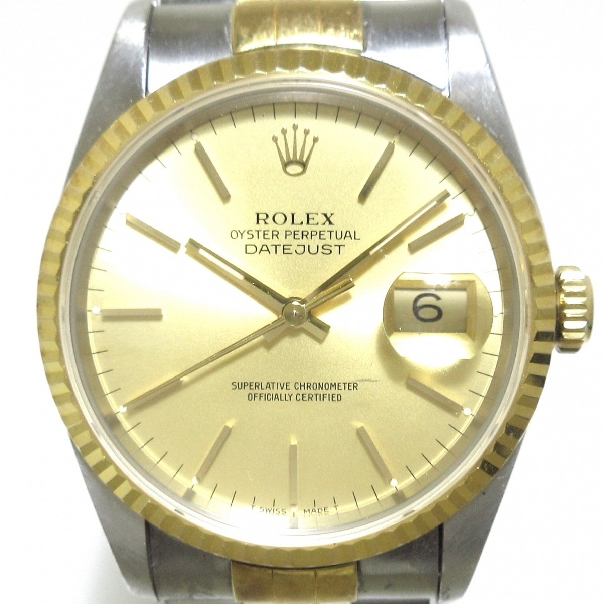 [New] [Used] ROLEX Datejust Watch 21 frames Gold | WatchCharts Marketplace