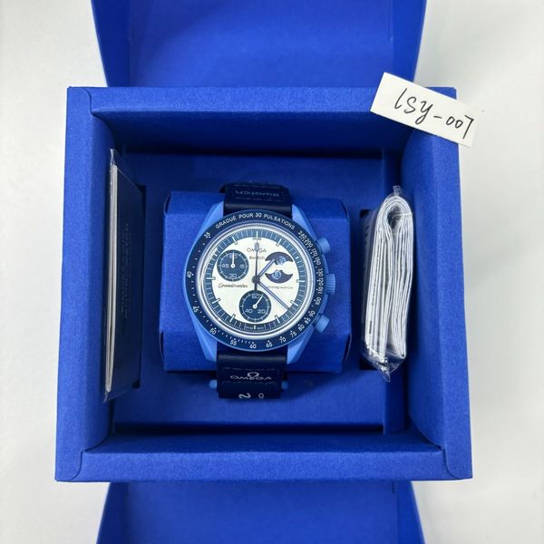 Swatch #Moons watch MISSION TO THE SUPER BLUE MOON PHASE | WatchCharts ...