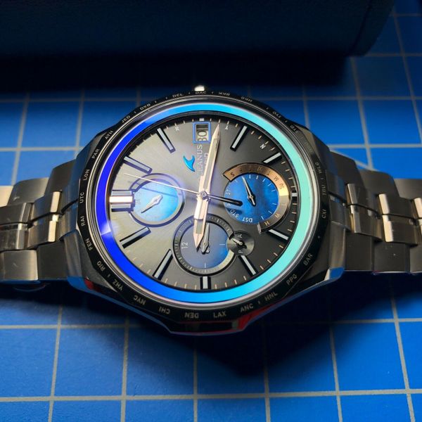 CASIO OCEANUS OCW-S5000C-1AJF Bluetooth Atomic 15th Anniversary Limited ...