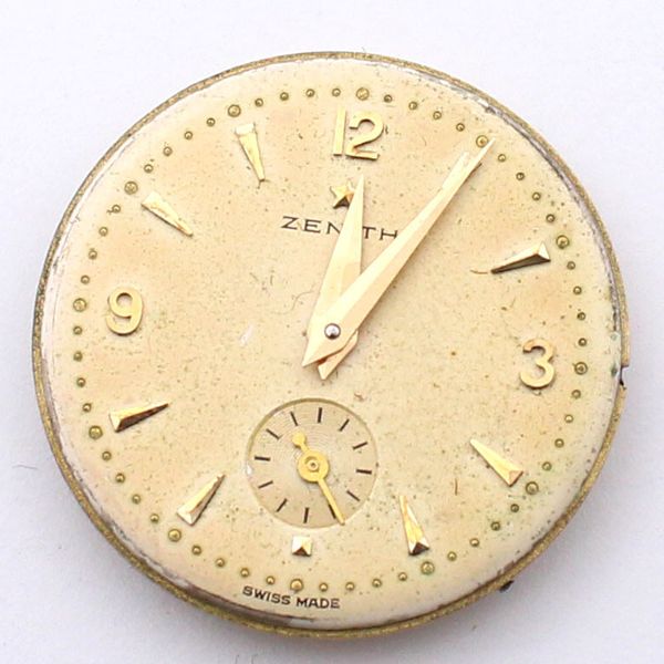 Zenith 88-8 Movement With Dial Original Fully Working | WatchCharts ...