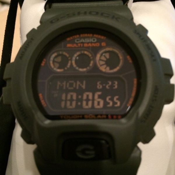 FS: Casio G-Shock GW-6900KG-3JF Army Green / Solar / Multi Band 6 ...