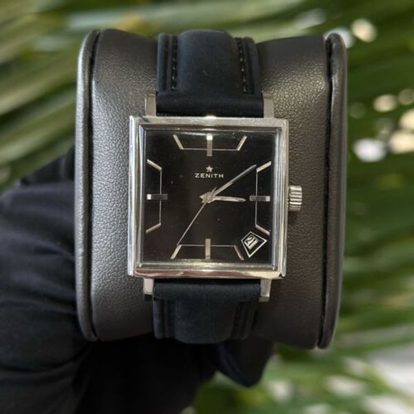 Orologio Zenith The Respirator "JFK" Acciaio Inox 30mm Quadrato Data ...