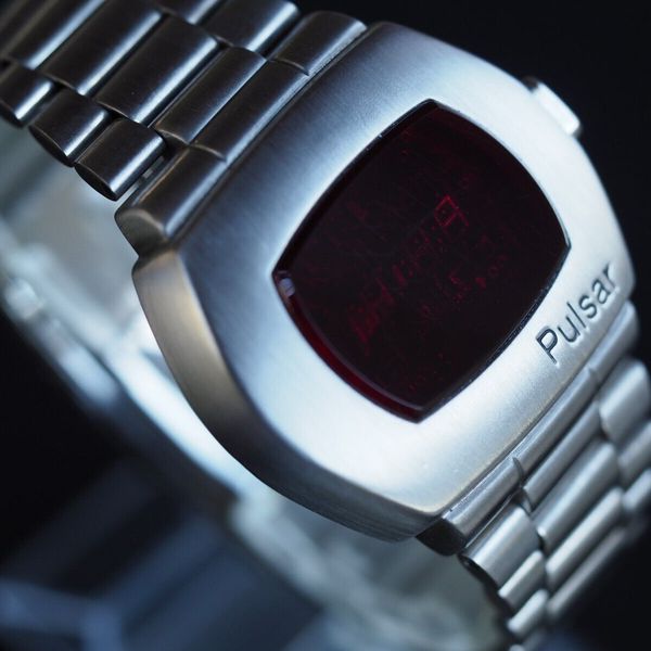 Vintage 1973 Hamilton Pulsar Astronaut Time Computer P2 LED Watch Watch ...