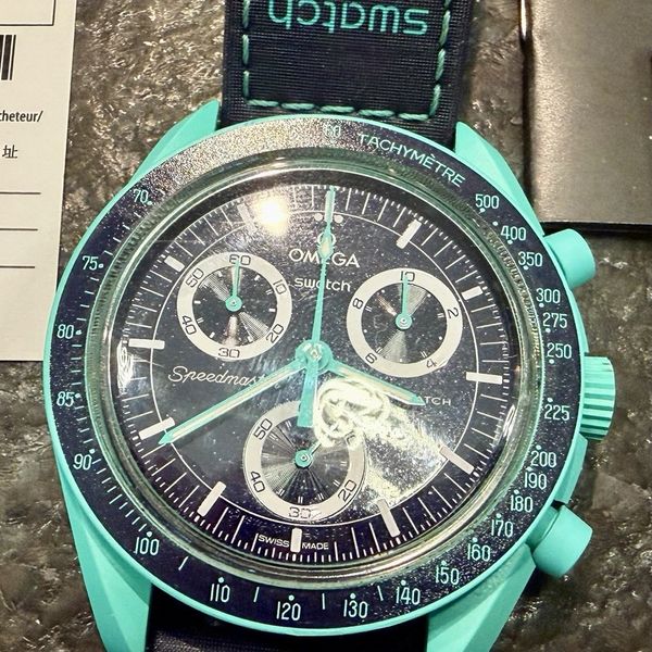 Swatch x Omega Bioceramic MoonSwatch Mission On Earth Polar Lights ...