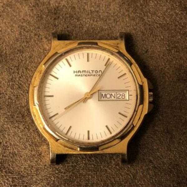 Vintage Hamilton Masterpiece 9452 GE Quartz Mens Watch | WatchCharts