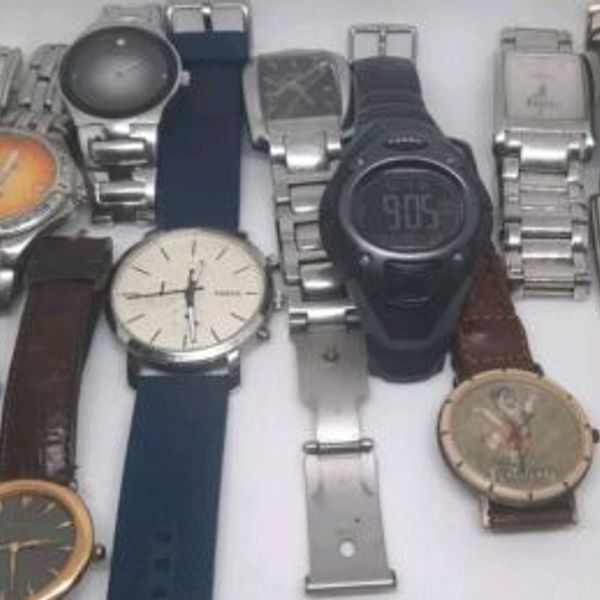 LOT OF 10 Fossil Watches FOR PARTS / AS-IS | WatchCharts Marketplace