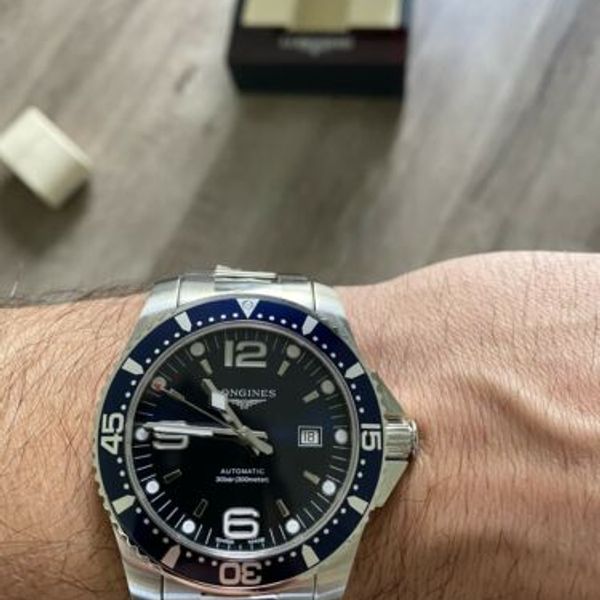 Longines HydroConquest Blue Men's Watch - L3.742.4.96.6 | WatchCharts