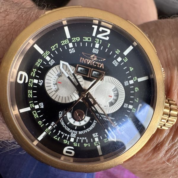 Invicta Speedway 360 Chronograph Two Tone Men's Watch MODEL No. 4577 ...