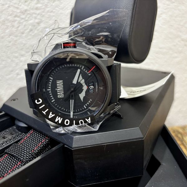 NOS New Fossil X The Batman Automatic Extra Strap Set Limited Edition ...