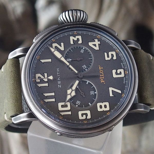 FS: Zenith Pilot Type 20 Ton-Up 11.2430.4069/21.C773 Unworn w/ Box ...