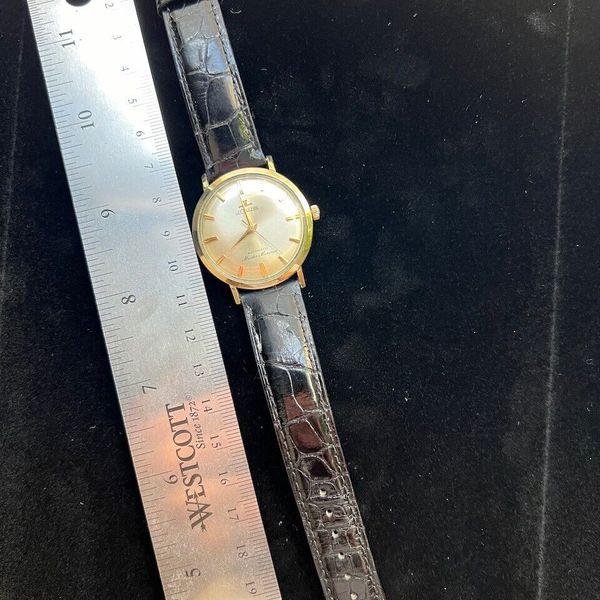 Jaeger-LeCoultre Master Mariner 10k GF Automatic Watch JLC Black ...