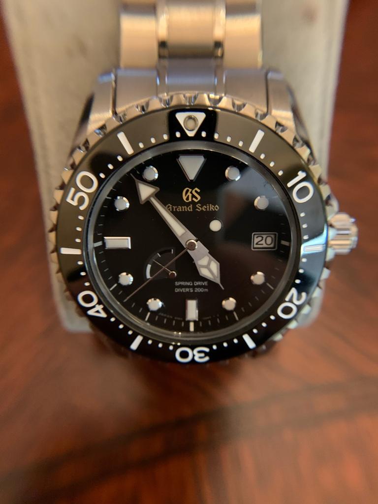 FS: Grand Seiko SBGA231 Spring Drive Titanium | WatchCharts Marketplace
