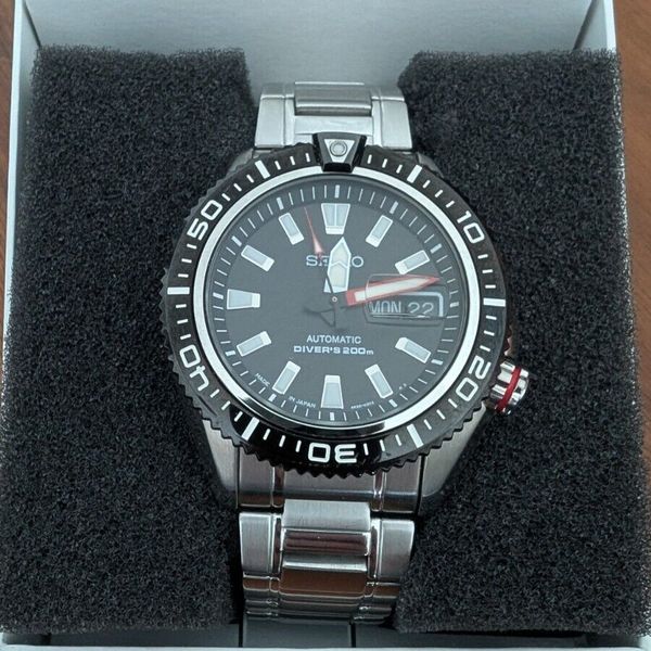 Seiko Automatic Dive Watch - Stargate 2 SRP495 - Stainless Steel 4R36 ...