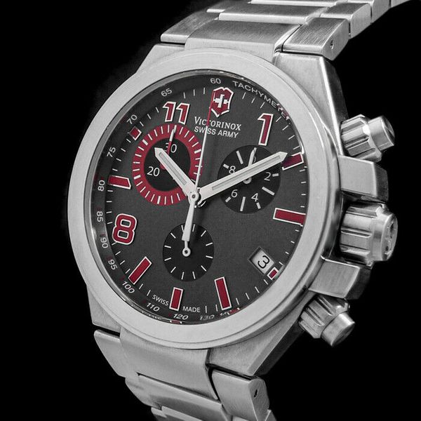 VICTORINOX SWISS ARMY CONVOY 1/10 CHRONOGRAPH DATE WR-100M HERREN UHR ...