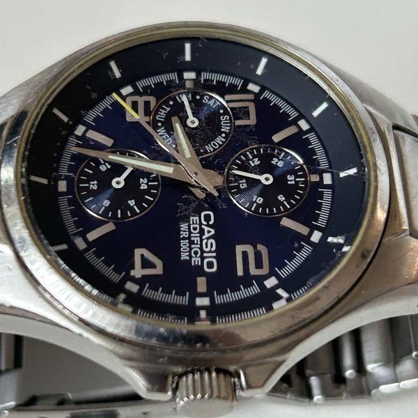 Casio Edifice WR 100 | WatchCharts Marketplace