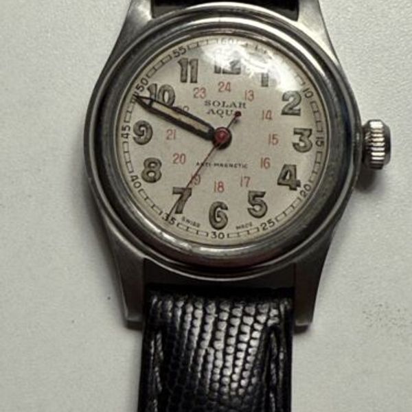 Rolex Watch Solar Aqua Circa Wristwatch | WatchCharts Marketplace