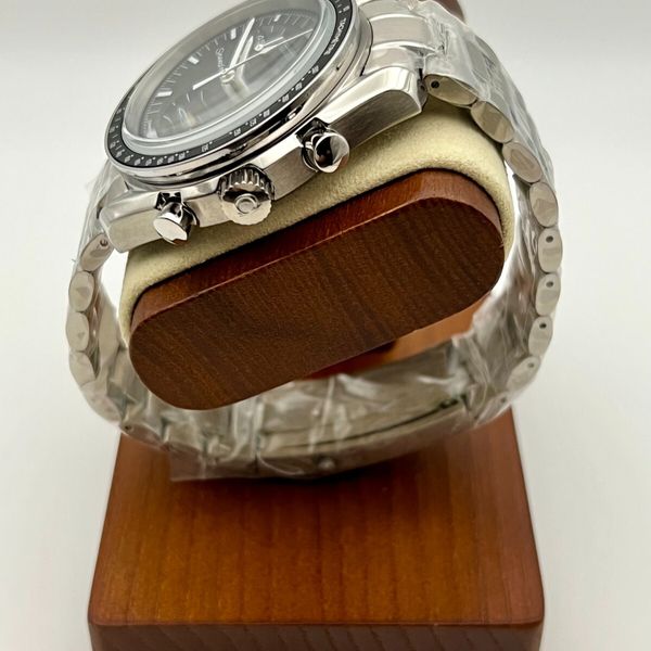 BRANDED Omega x Swatch MoonSwatch MISSION TO THE MOON STAINLESS STEEL ...