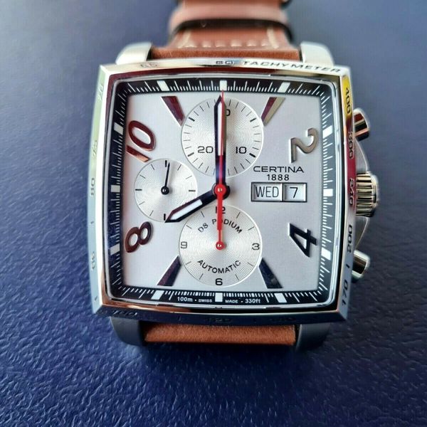 CERTINA DS PODIUM AUTOMATIC C001514A VALJOUX 7750 great shape COMPLETE BOX | WatchCharts Marketplace