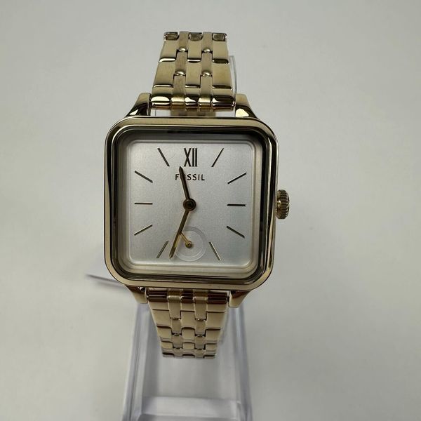 NWT Fossil Women's Colleen Three-Hand Gold-Tone Stainless Steel Watch ...