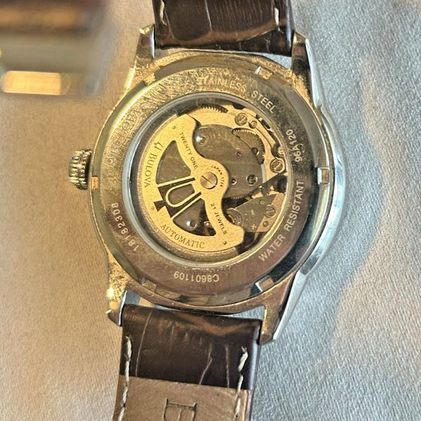 Bulova 96A120 Menâ s Automatic Skeleton Watch â Works â Box Included ...