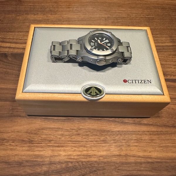 Citizen Super Tough Robert Swan titanium watch, only 500 made ...