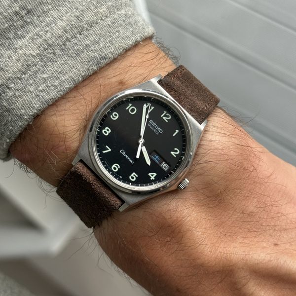 Vintage Mens Seiko Quartz Chronos 8123-6120 JDM Watch From July 83 ...