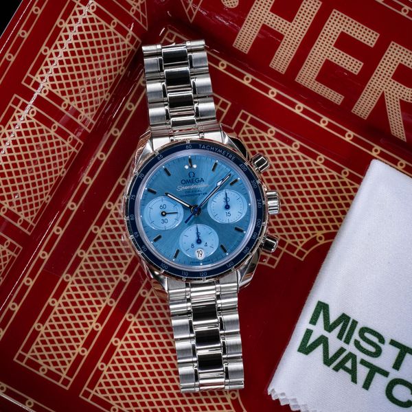 [WTS] OMEGA Speedmaster Ice Blue Dial 324.30.38.50.03.001 Box and ...