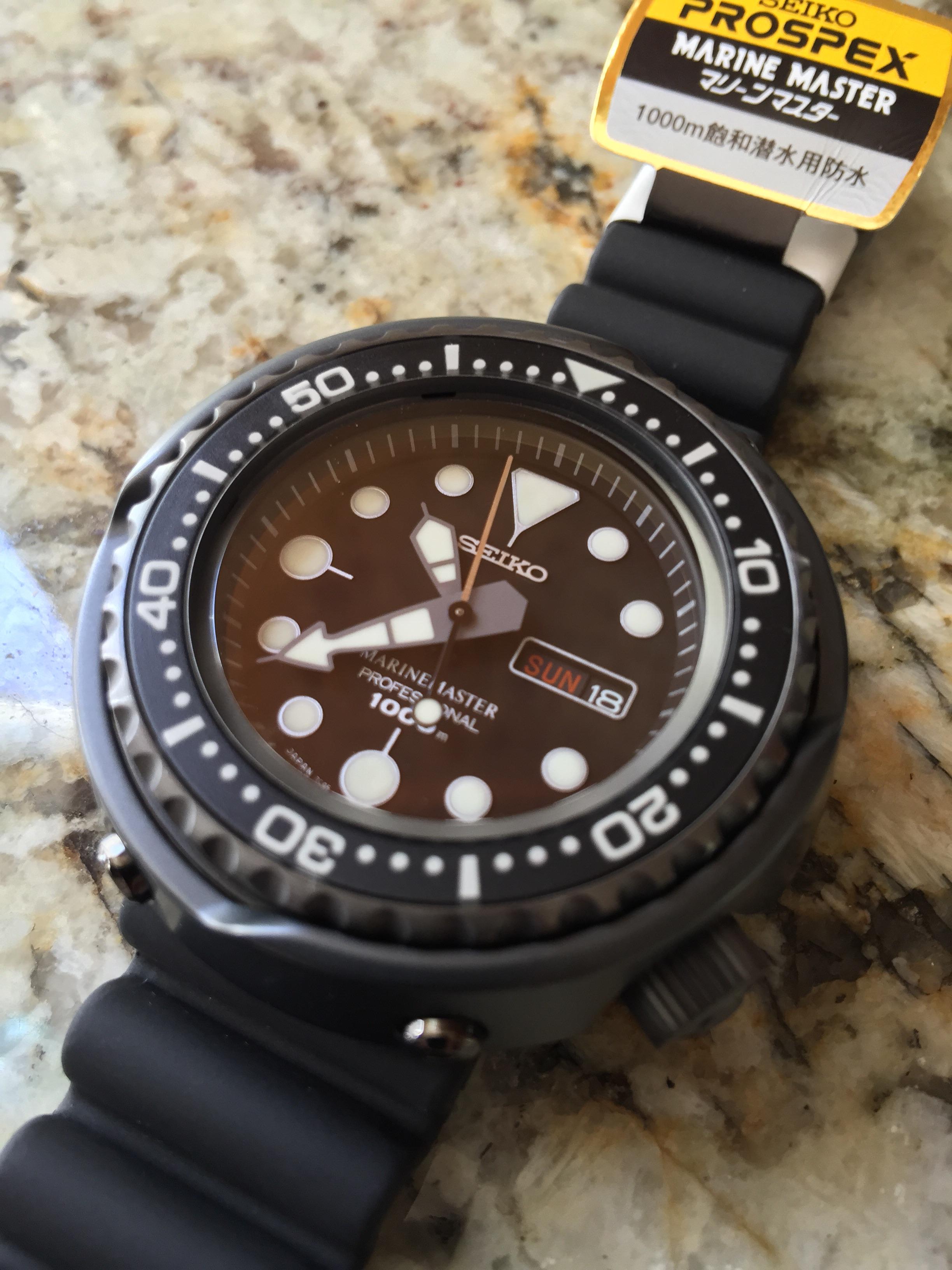 SOLD..FS: Seiko SBBN013 Darth Tuna, BNIB | WatchCharts