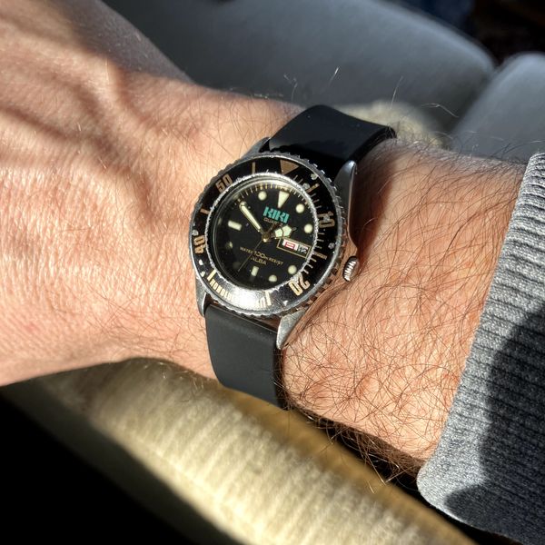 ALBA KIKI FM Quartz Dive Watch Y643-0300 - JDM/For Repair/Seiko ...