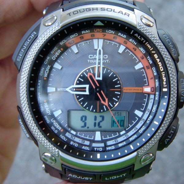 FS: New Model Casio Pathfinder PAW 5000-1 in Mint Condiiton ...
