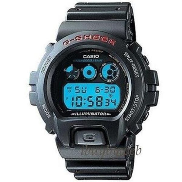 CASIO DW6900-1V Mens Classic G-SHOCK Black Resin Digital Chronograph ...