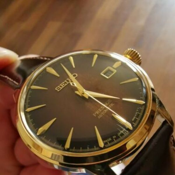 SEIKO COCKTAIL TIME PRESAGE AUTOMATIC LIMITED EDITION SRPD36J1 WATCH ...