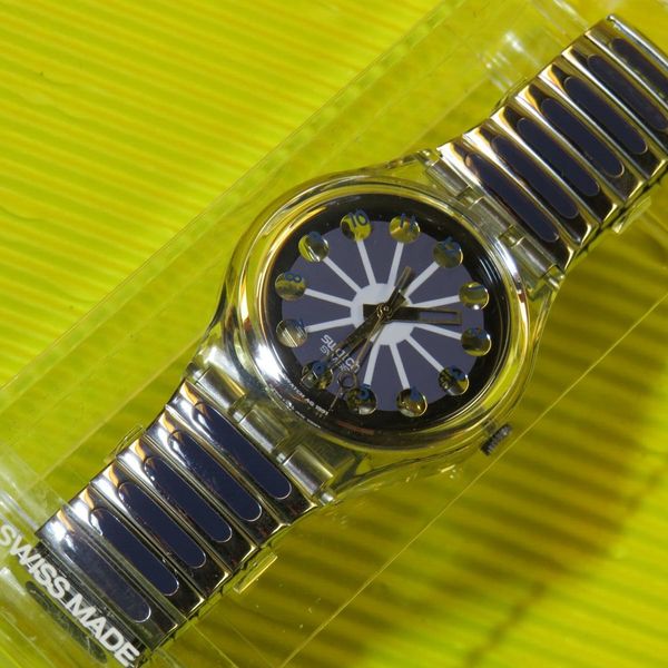 Swatch SEGMENTO BLU - GK148/149 in confezione originale e nuovo ...